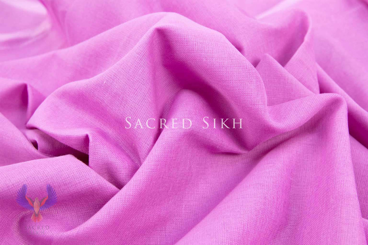 Candy Lilac Turban Material – Sacred Sikh