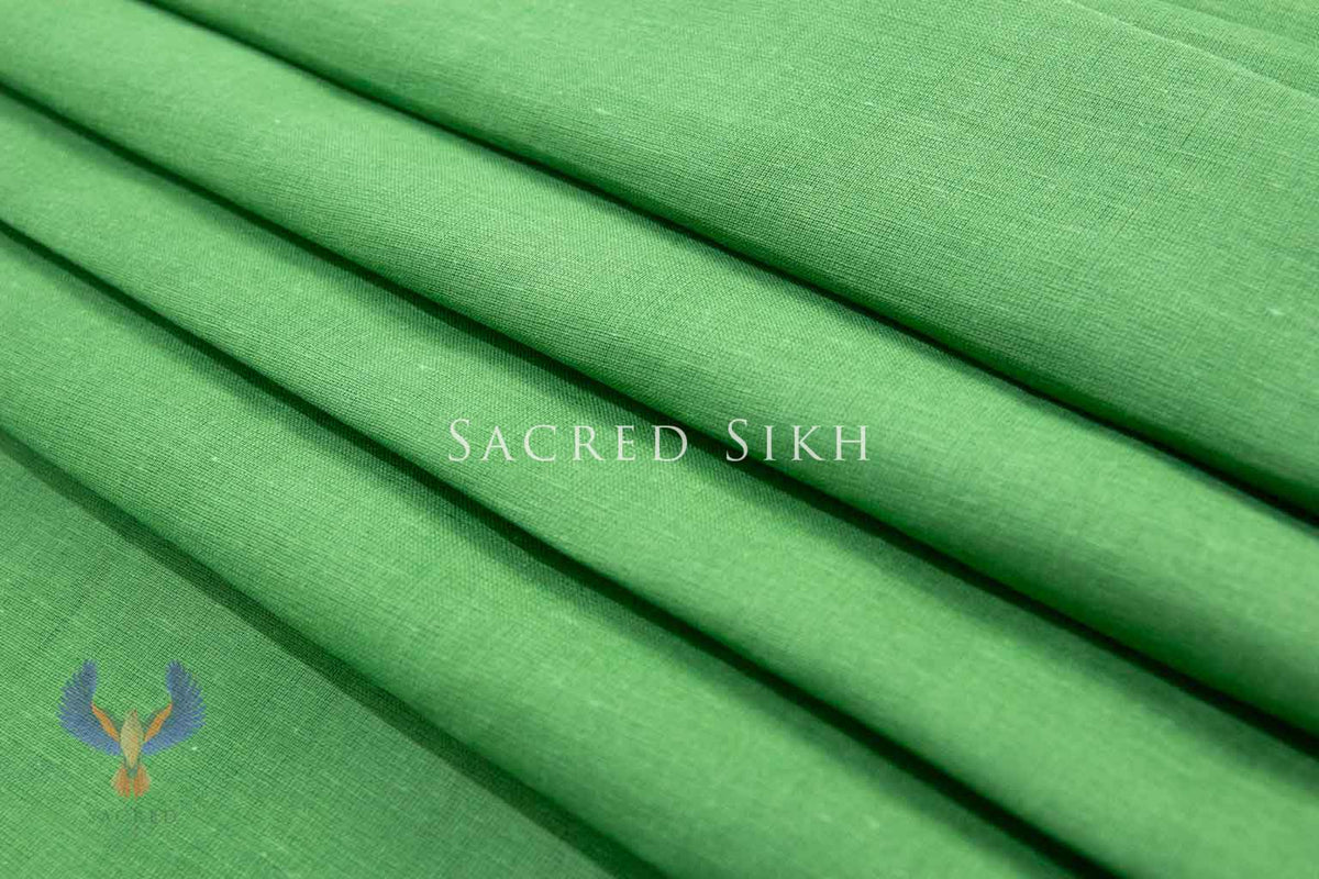 Forest Green Turban Material – Sacred Sikh
