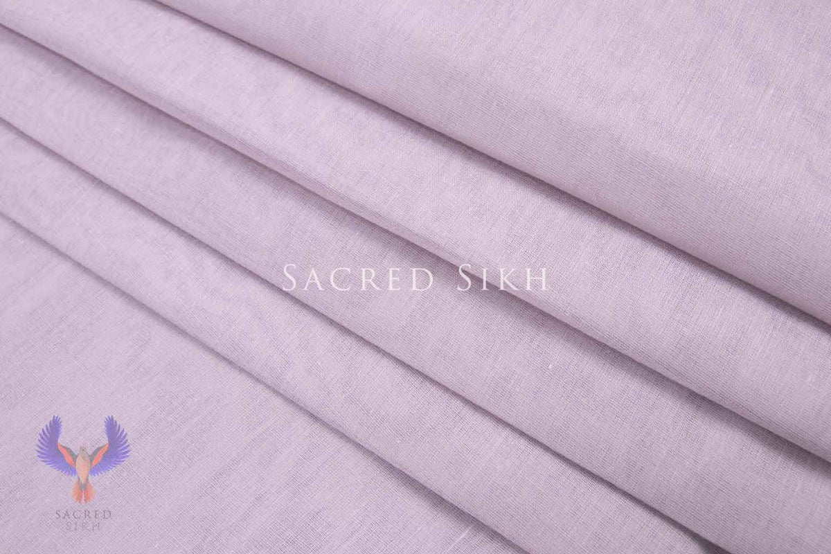 Mauve Turban Material – Sacred Sikh