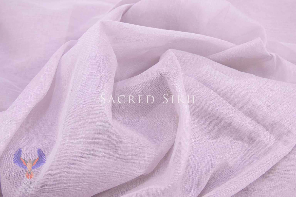 Mauve Turban Material – Sacred Sikh