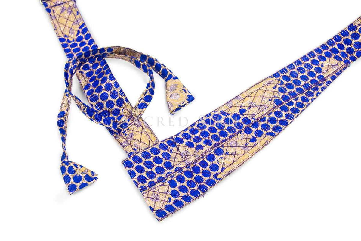 Gatra Pech Kabz Royal Blue Circles – Sacred Sikh