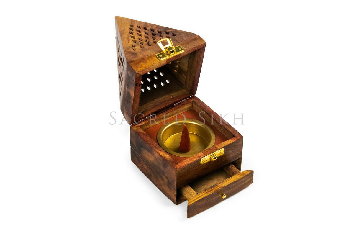 Dhoof/ Dhoop Pyramid Incense Holder – Sacred Sikh
