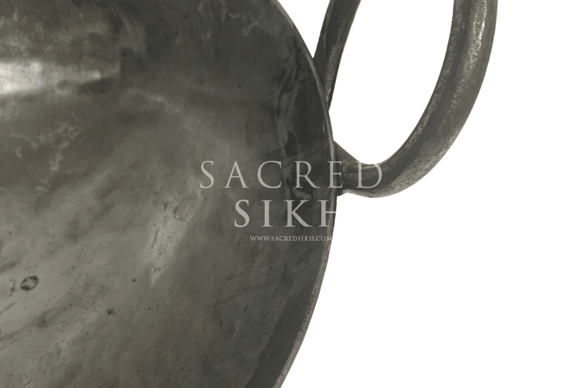 Sarbloh Karahi Round Base – Sacred Sikh