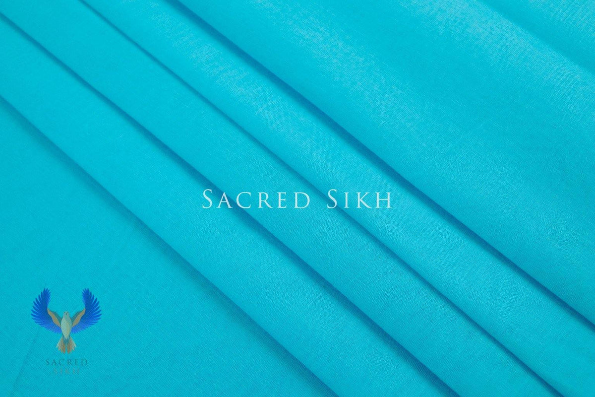 Aqua Turban Material – Sacred Sikh