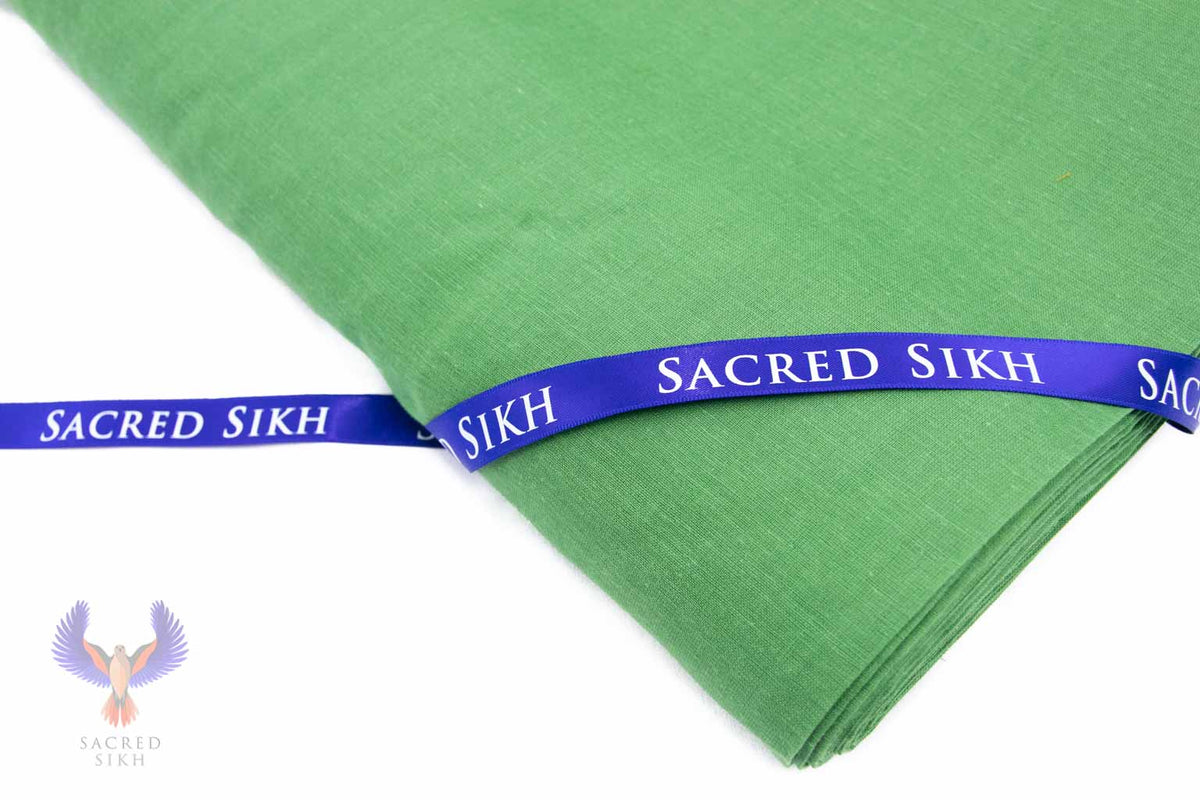 Forest Green Turban Material – Sacred Sikh