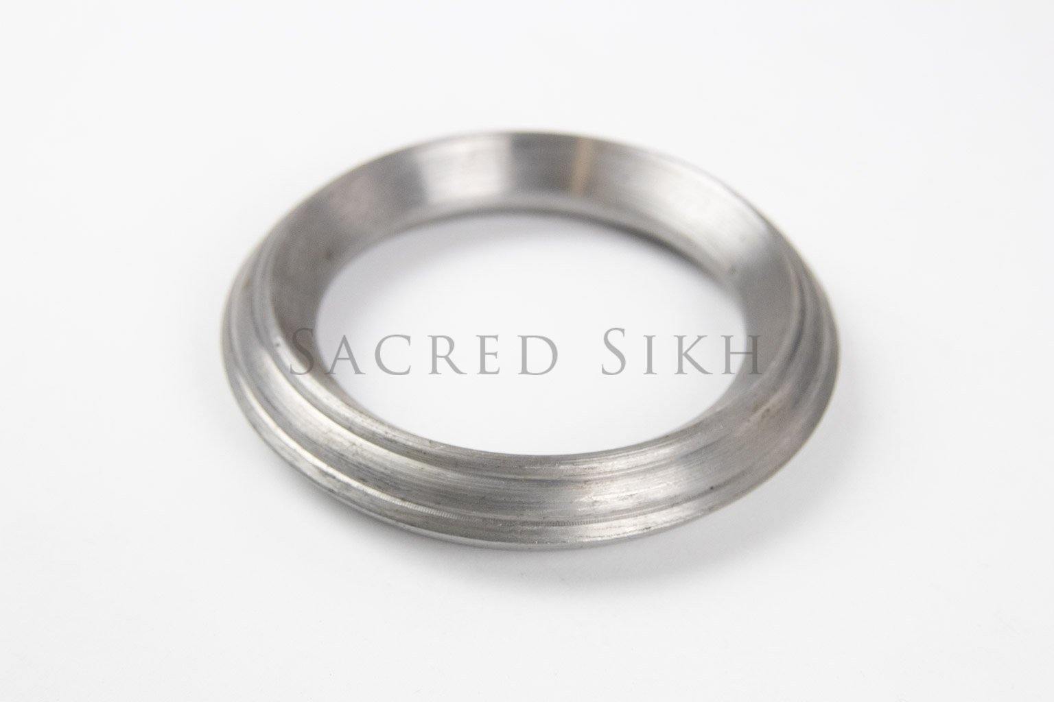 Ridged Sarbloh Kara - Heavy – Sacred Sikh