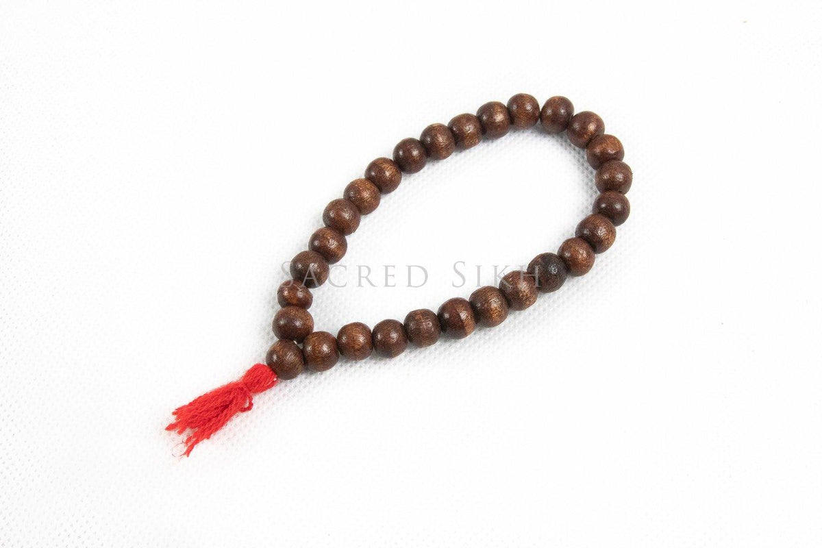 Wooden Simarna (Prayer Bead) - Dark Brown – Sacred Sikh